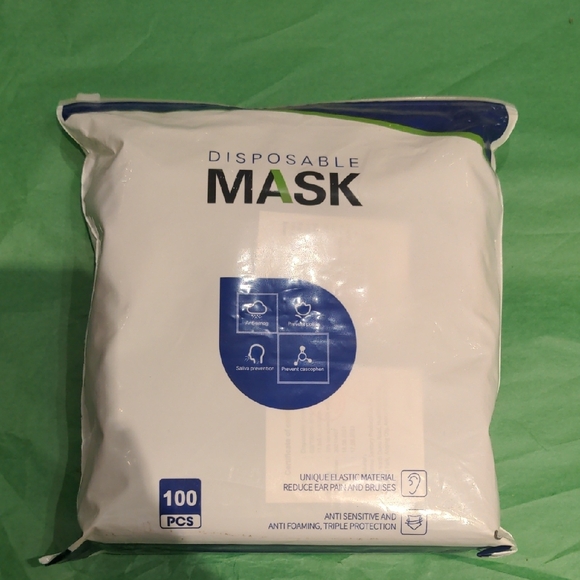 Other | Disposable Face Masks 10 Pack | Poshmark